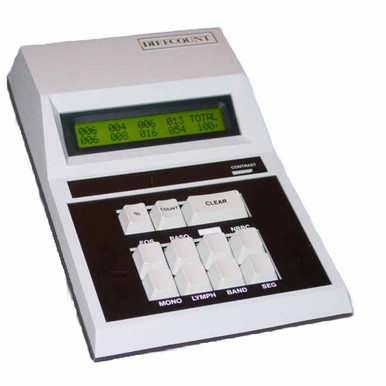 DiffCounter III Hematology Digital Cell Counter - 8 Cell Count Keys - megamedicalshop.com